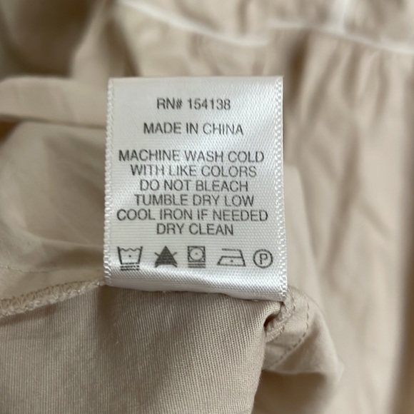 STAUD | Dresses | Staud Womens Scoop Neck Mini Dress Size L Creamwhite ...